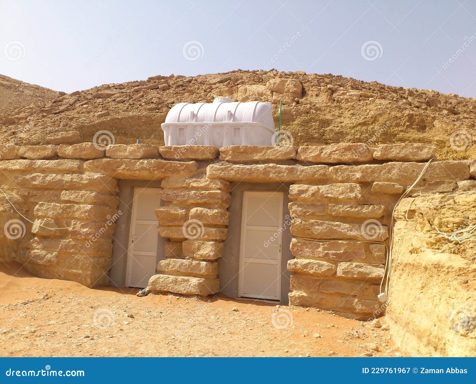 RIYADH WORK stock image. Image of soil, geology, wall - 229761967