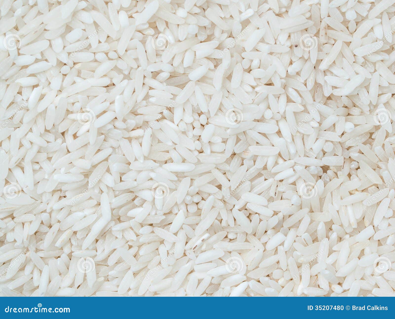 Riz blanc cru photo stock. Image du végétarien, blanc - 35207480