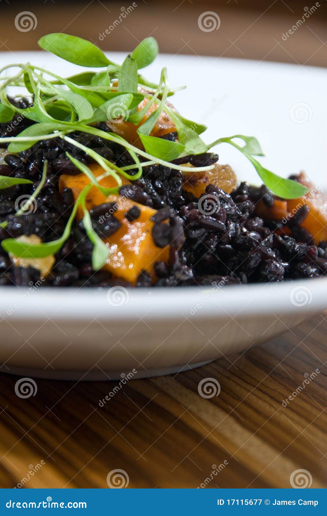 Riz interdit par noir image stock. Image du verticale - 17115677