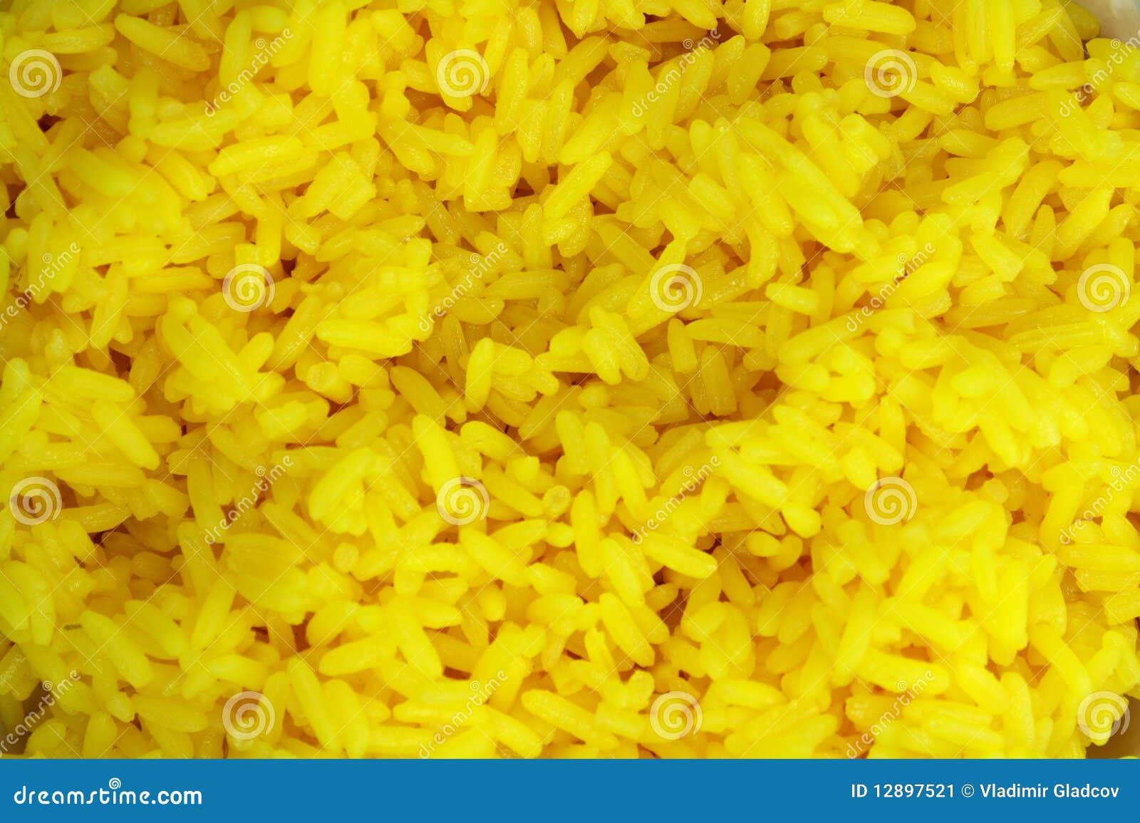 Riz jaune image stock. Image du isolement, japon, nourriture - 12897521