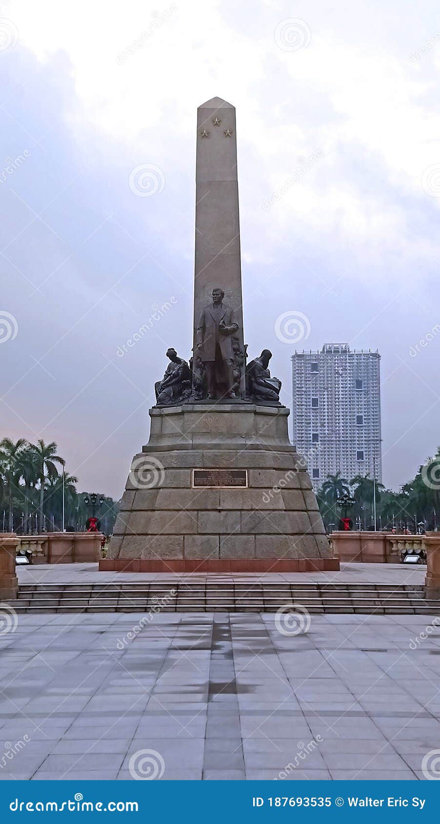 Rizal Park Statue Monument in Manila, Philippines Editorial Image ...