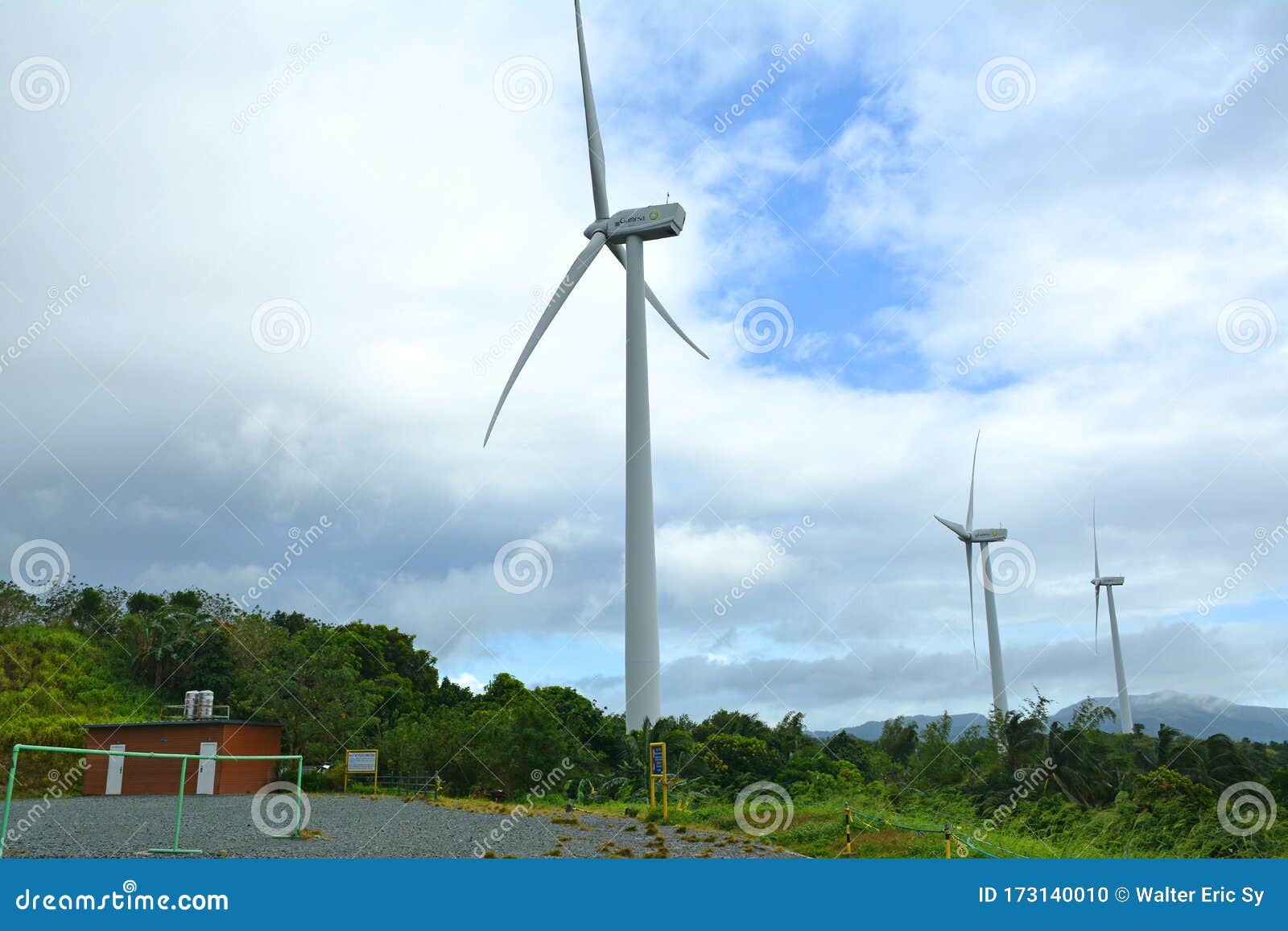 Pililla Wind Farm Windmills in Pililla, Rizal, Philippines Editorial ...