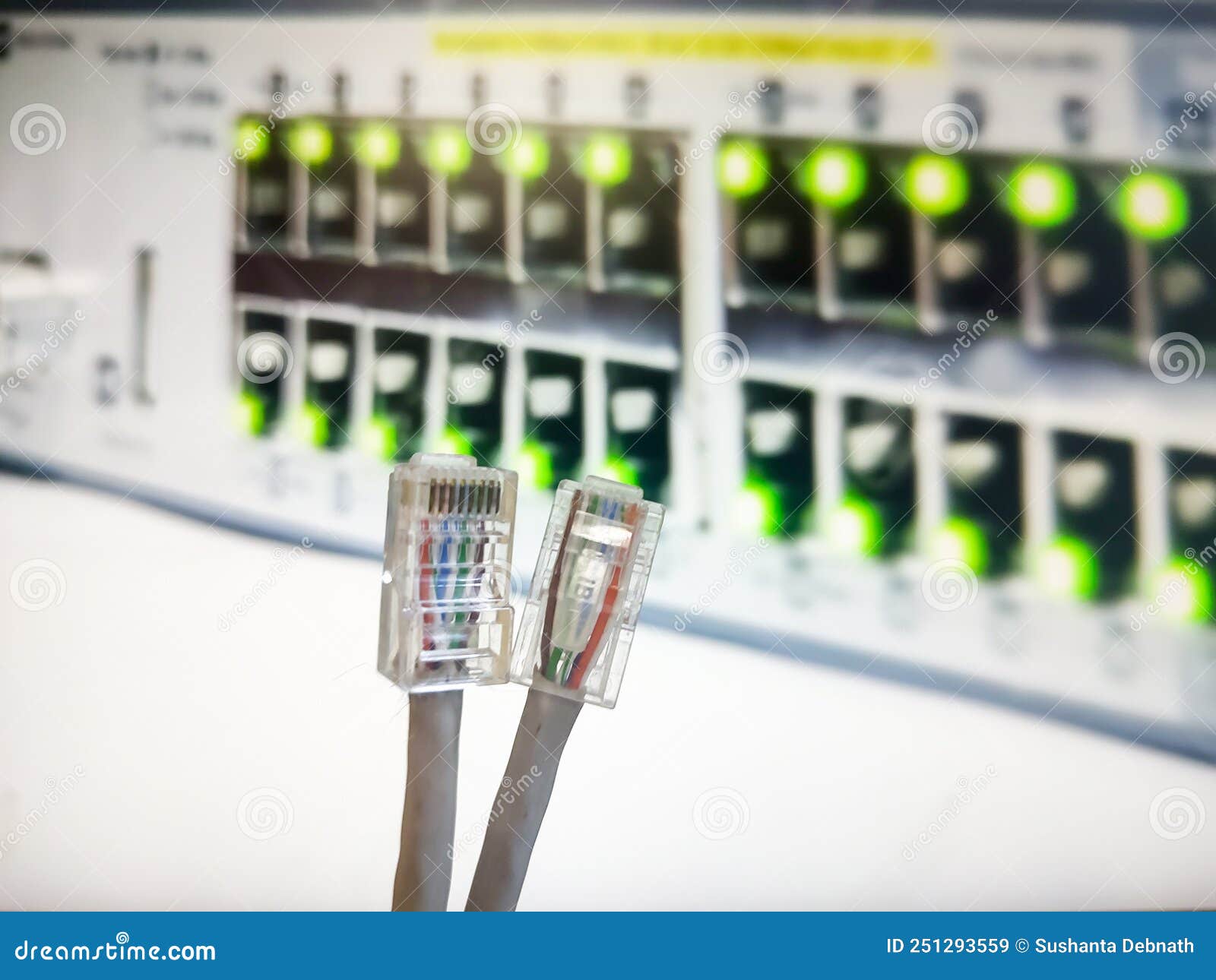 RJ45 Jacks Royalty-Free Stock Photo | CartoonDealer.com #1460145