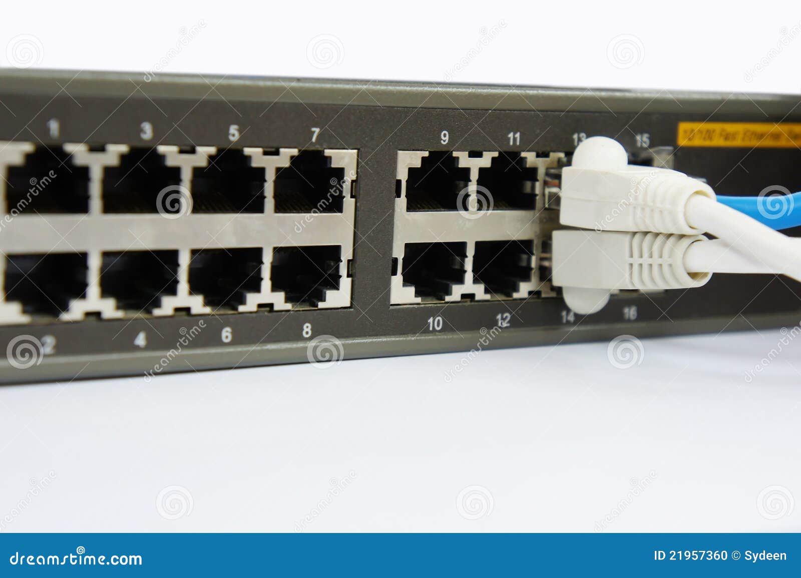 Rj45 cable port stock photo. Image of broadband, cable - 21957360