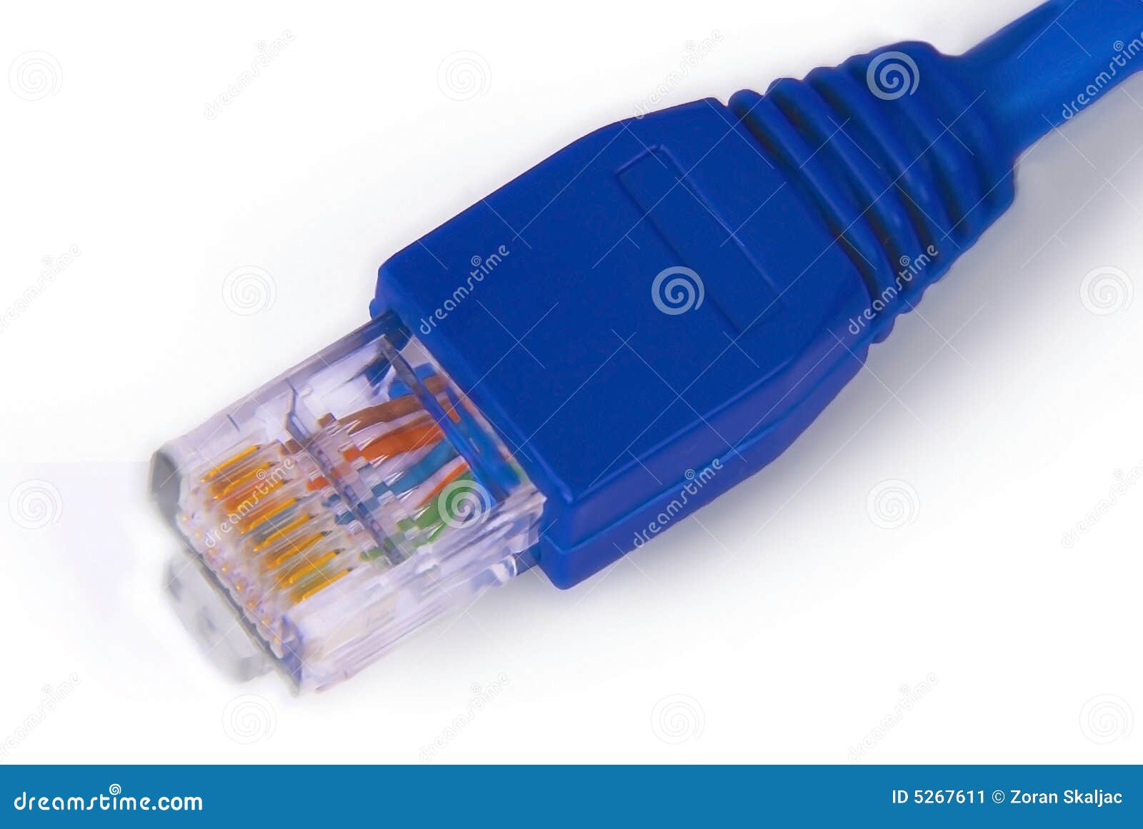 Rj45 - Conector De La Red De Ordenadores Imagen de archivo - Imagen de ...