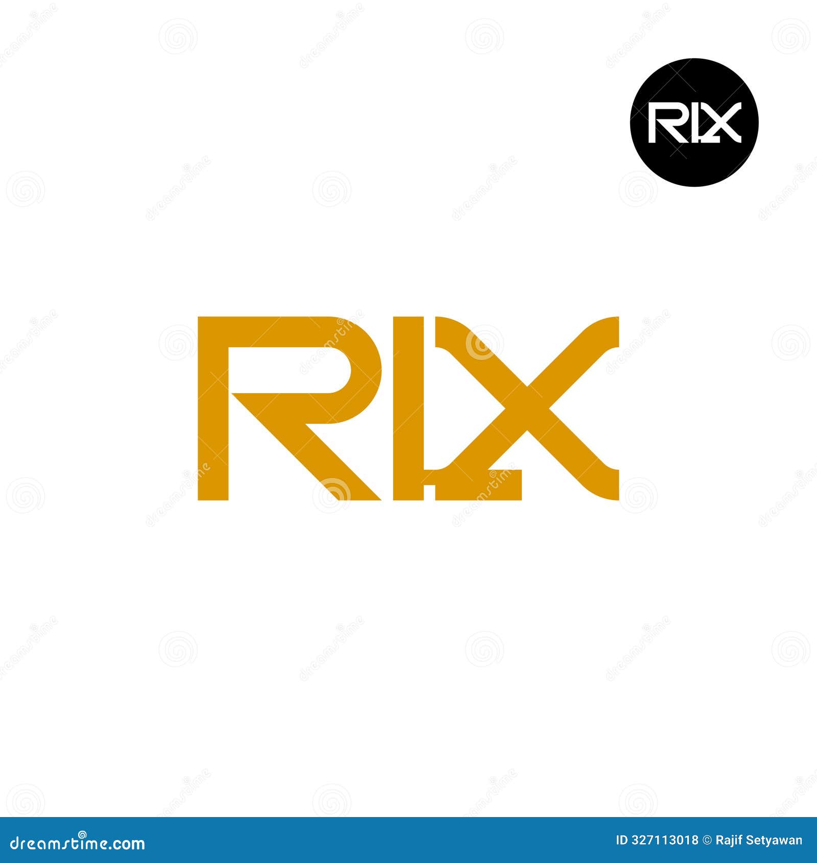 RLX Logo Letter Monogram Design Stock Vector - Illustration of initials ...