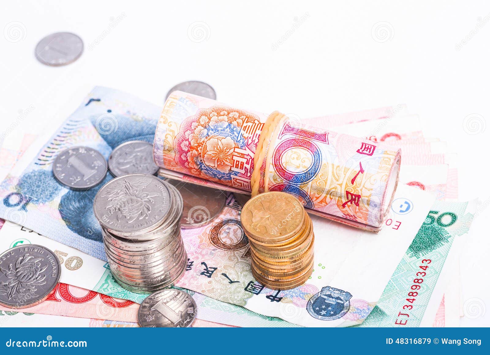 RMB cash stock image. Image of asian, group, cash, wealth - 48316879
