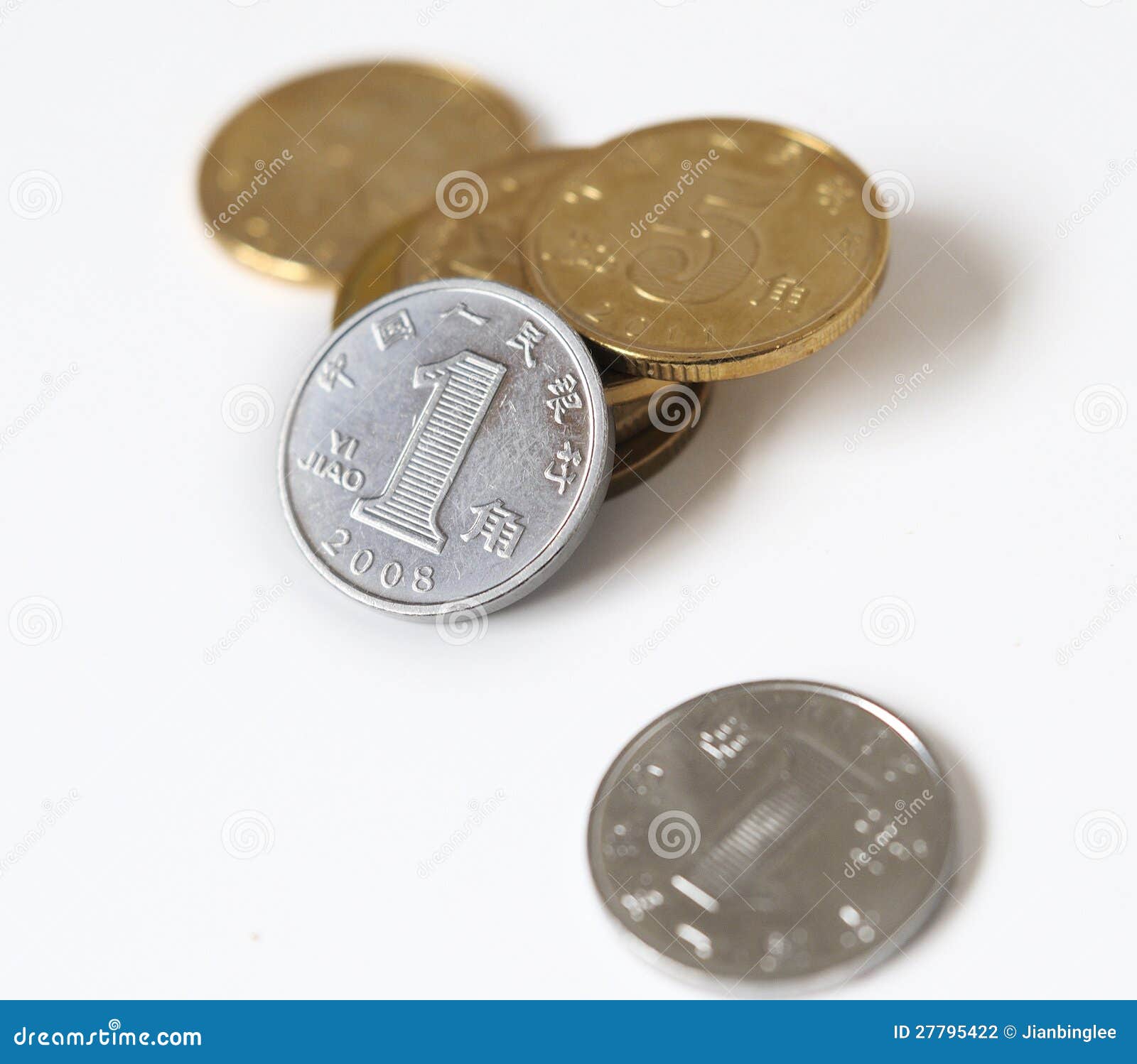 RMB coins stock photo. Image of currency, banking, gold - 27795422
