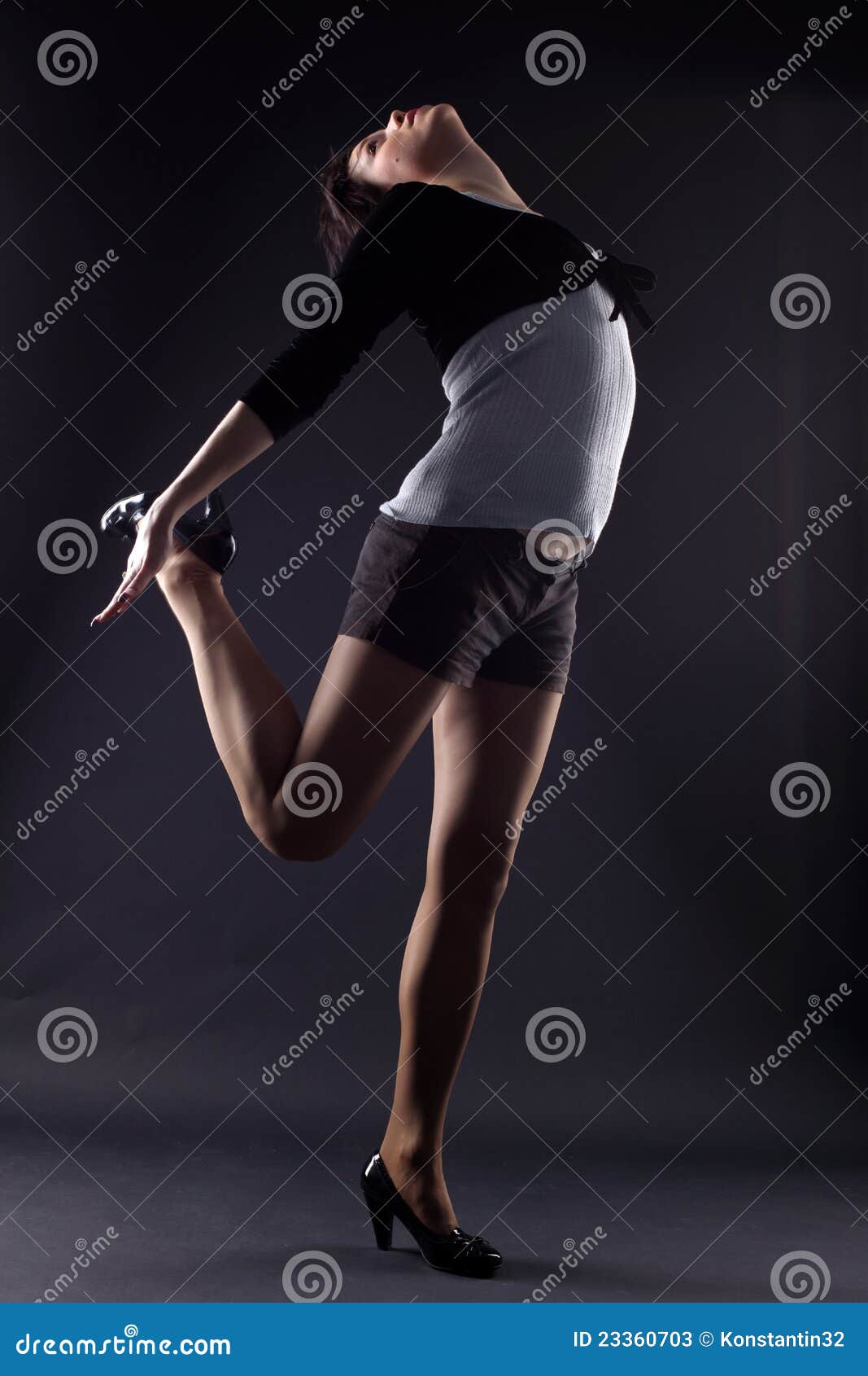 RnB woman dancer stock image. Image of creative, aerobics - 23360703