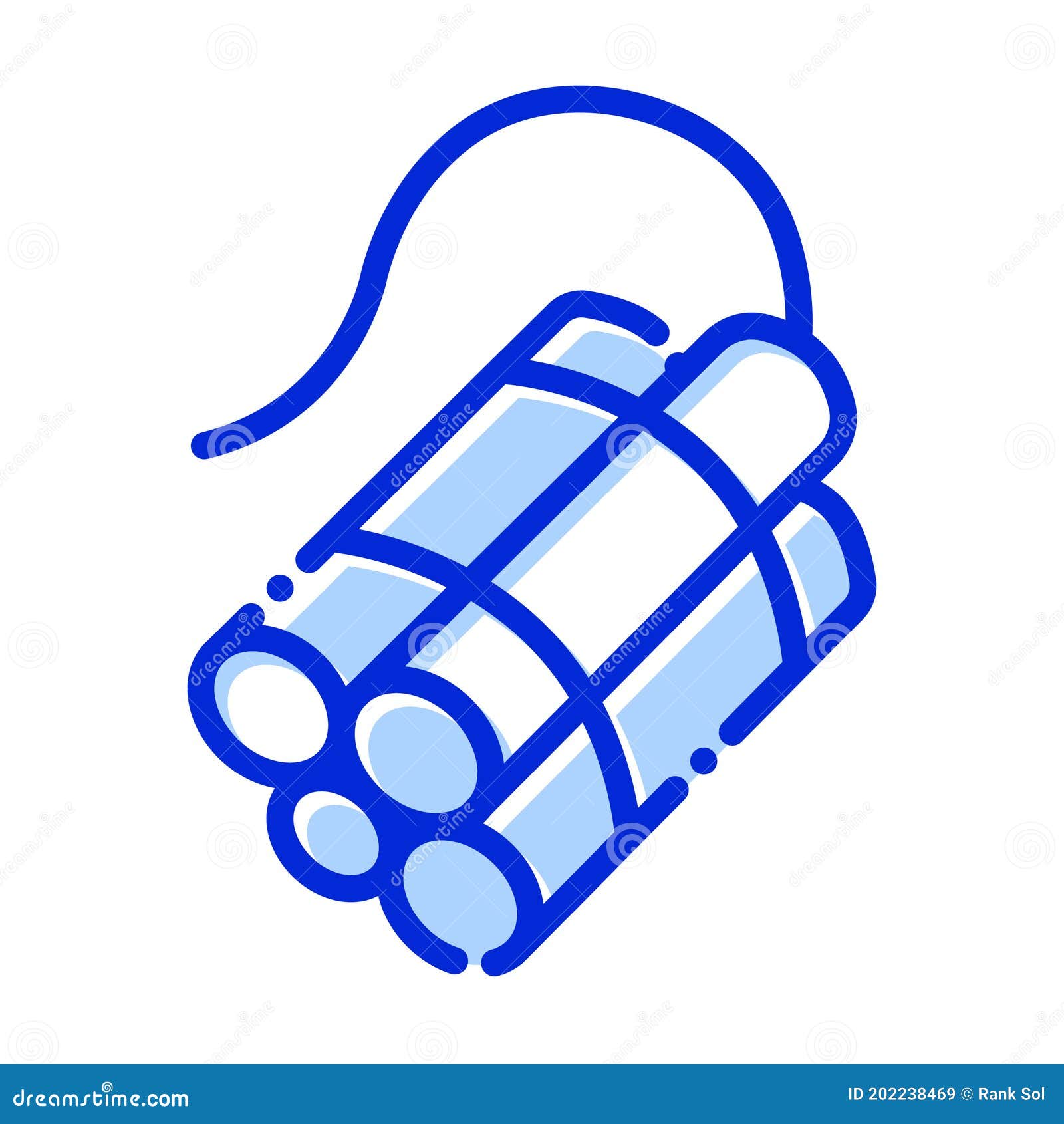 Dynamite, Bomb, Timer, Weapons Fully Editable Vector Icons Stock ...