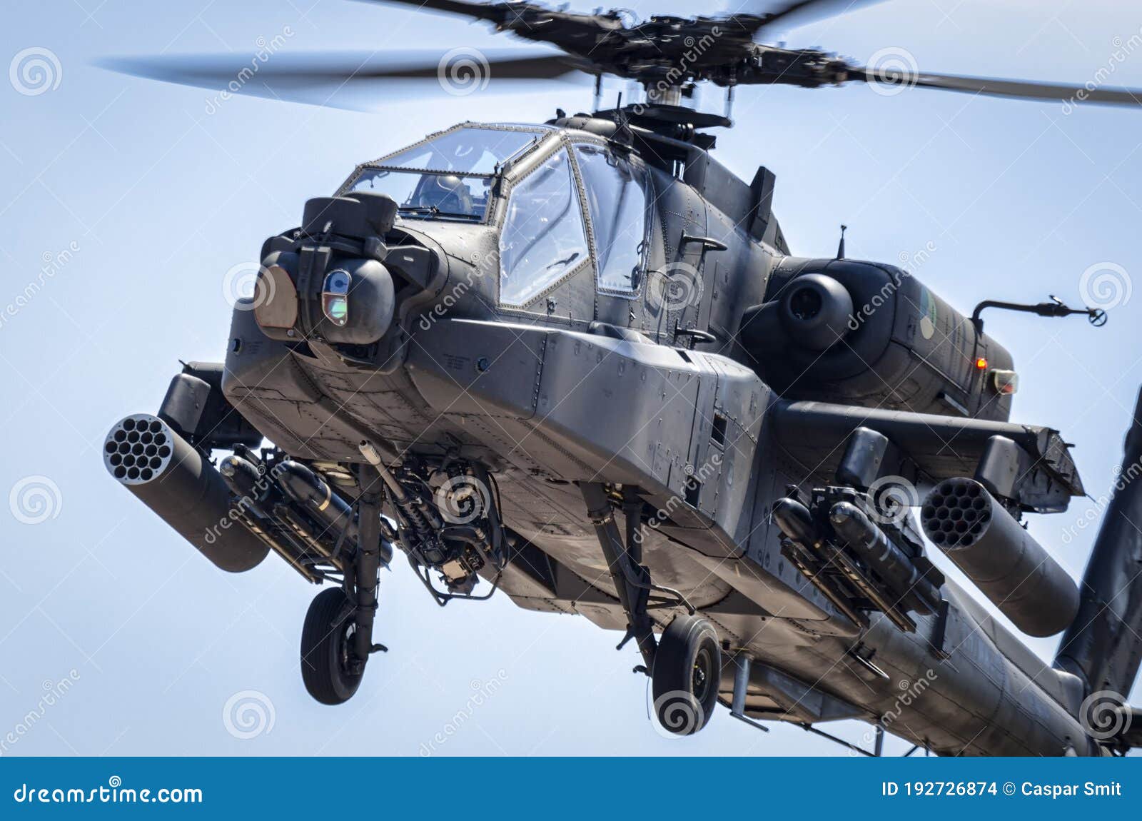 RNLAF AH-64D Apache stock photo. Image of ah64d, rnlaf - 192726874