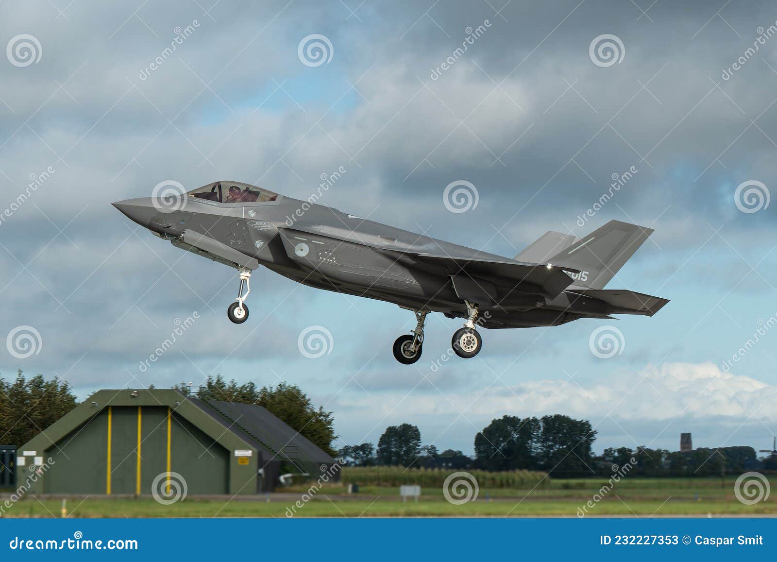 RNLAF F-35A Lightning II editorial stock photo. Image of sunlight ...
