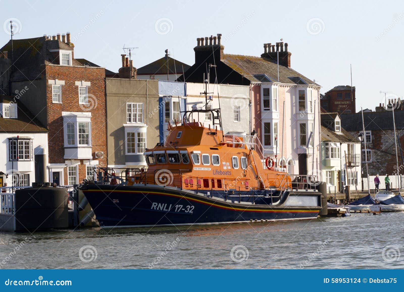 RNLI Weymouth editorial stock image. Image of rnli, ready - 58953124