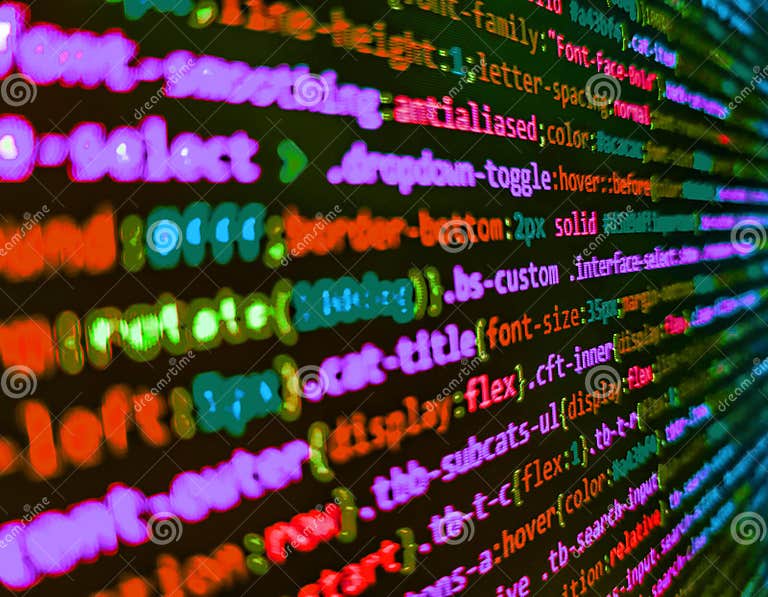 Rnn Neural Network Source Code Big Data Storage And Cloud Computing Representation Stock Image