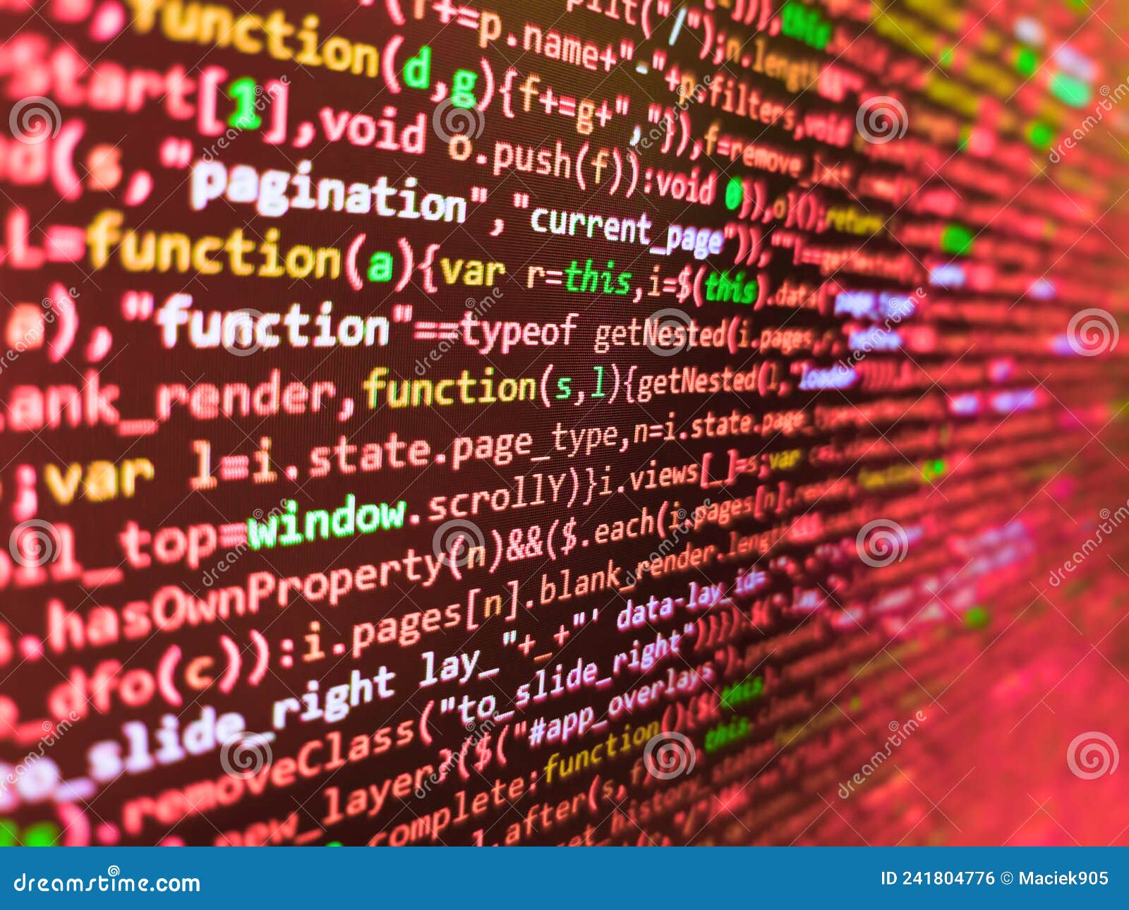 RNN Neural Network Source Code. Developer Working on Websites Codes in ... RNN Neural Network Source Code. Developer Working on Websites Codes in ...