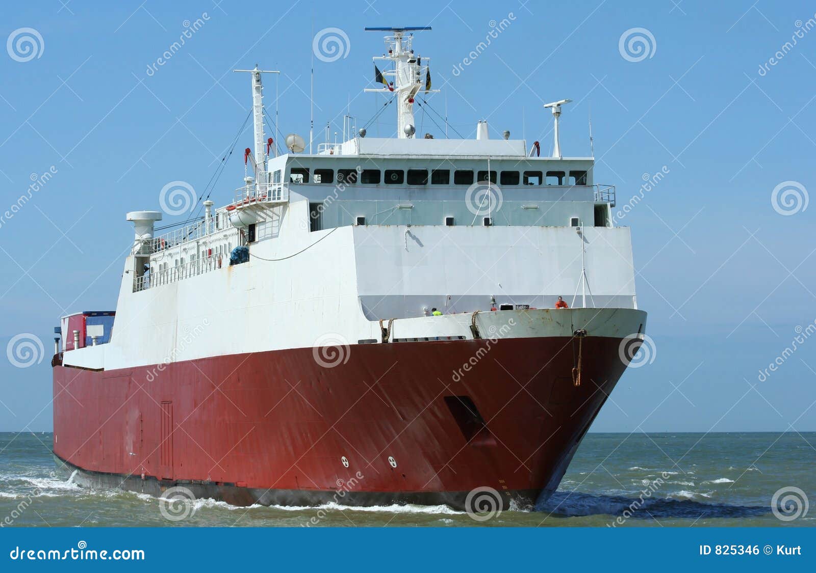Ro/Ro Ferry stock photo. Image of logistics, liner, vessel - 825346