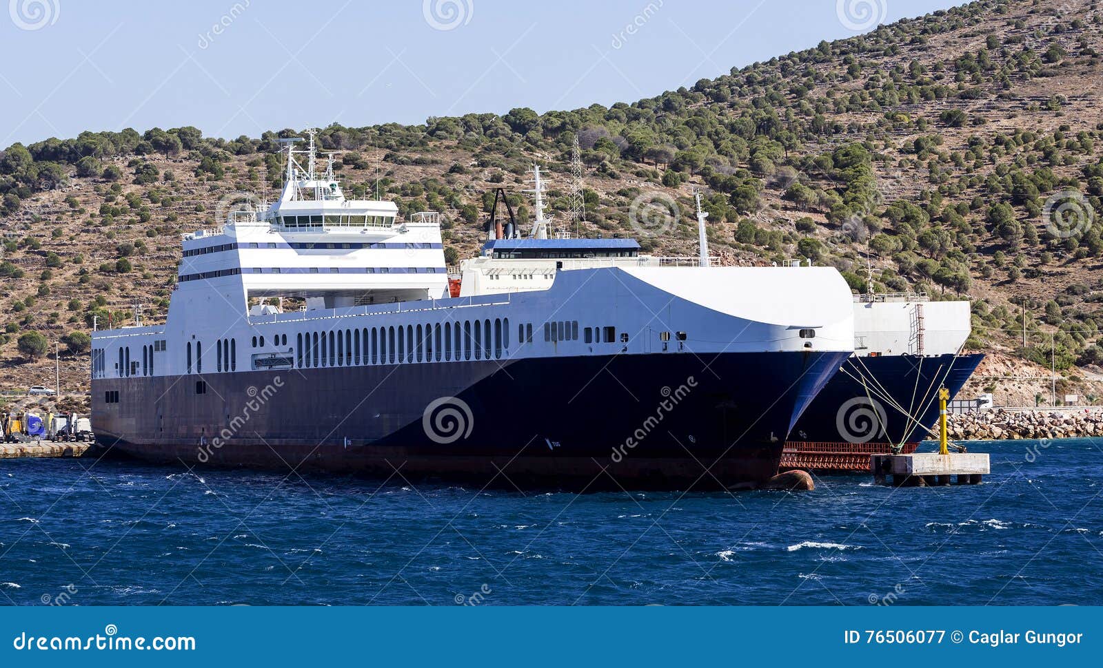 Ro-ro Ship stock image. Image of rough, ship, ferryboat - 76506077