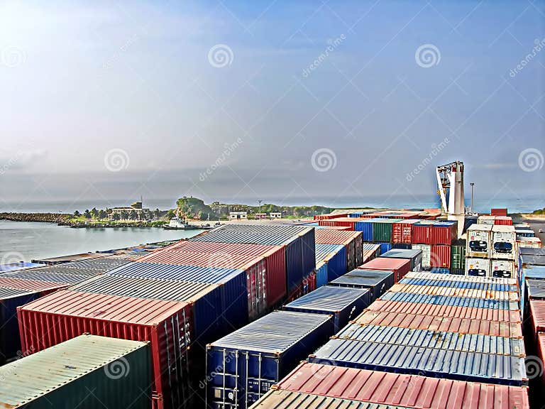 Ro-Ro Ship. the Upper and Inner Decks are Used for Loading and ...