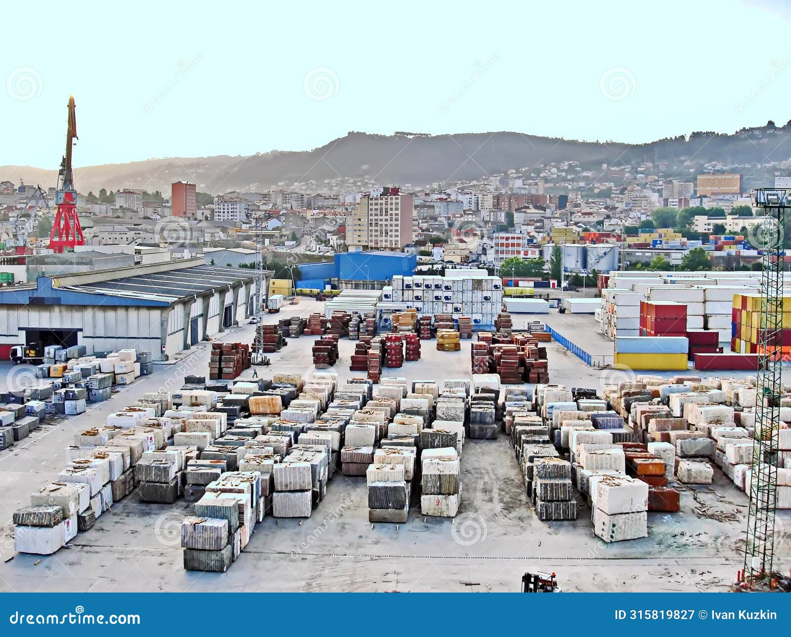 Ro-Ro Ship. the Upper and Inner Decks are Used for Loading and ...