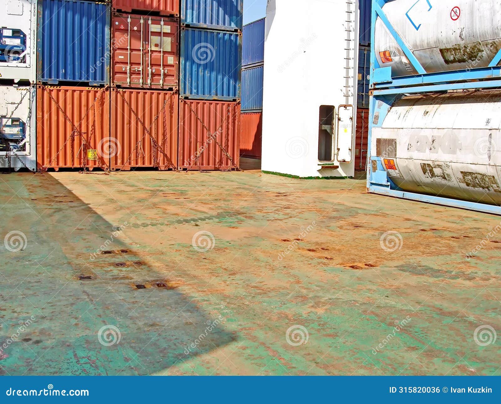 Ro-Ro Ship. the Upper and Inner Decks are Used for Loading and ...
