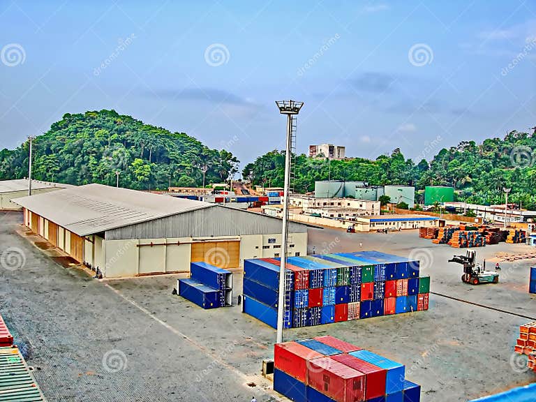 Ro-Ro Ship. the Upper and Inner Decks are Used for Loading and ...