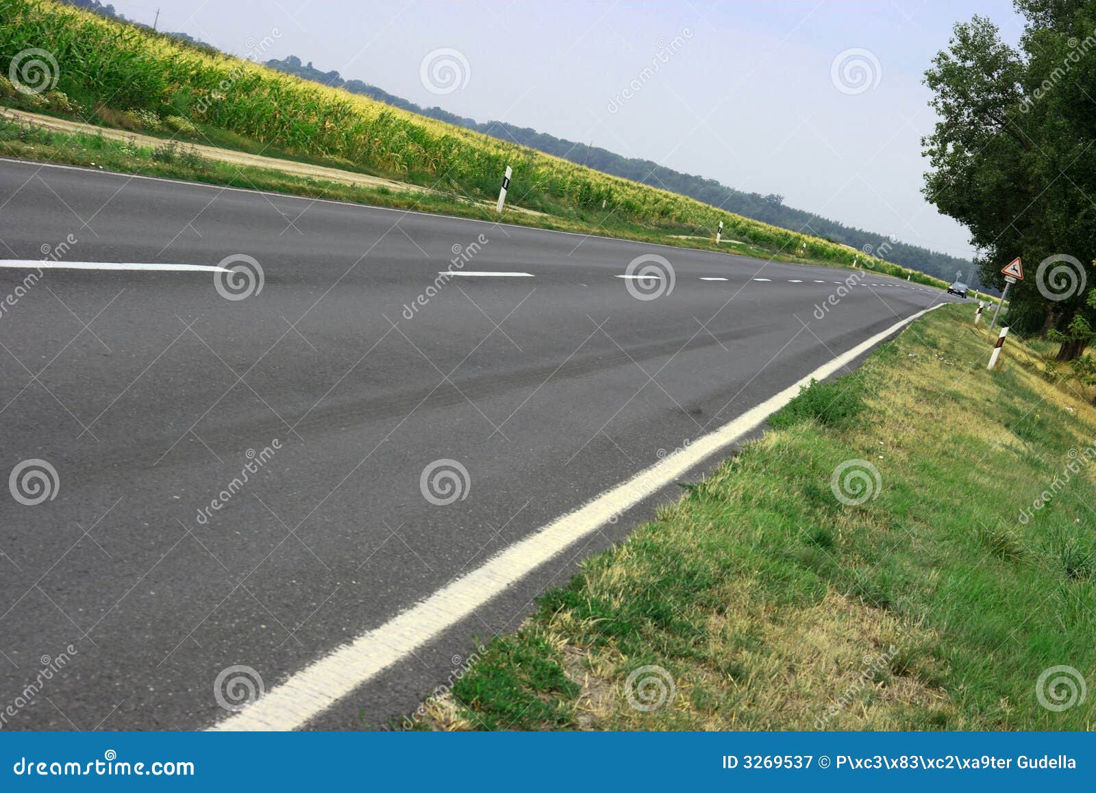 Road stock image. Image of tilted, scene, pavement, field - 3269537