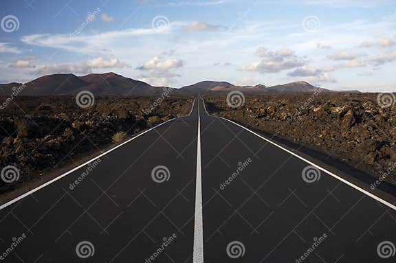 Road stock photo. Image of cloudy, forest, cloud, color - 3572262