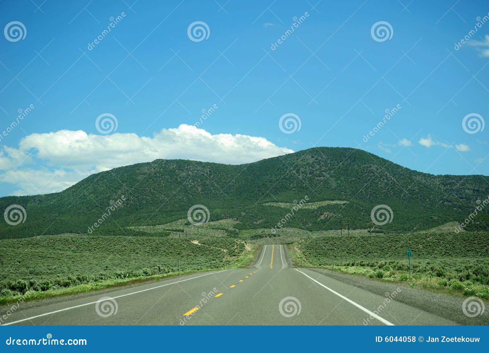 On the road stock photo. Image of blue, line, road, white - 6044058