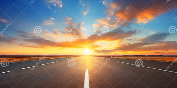 The Road Ahead, Wide Angle Perspective for Website Backgrounds Stock ...