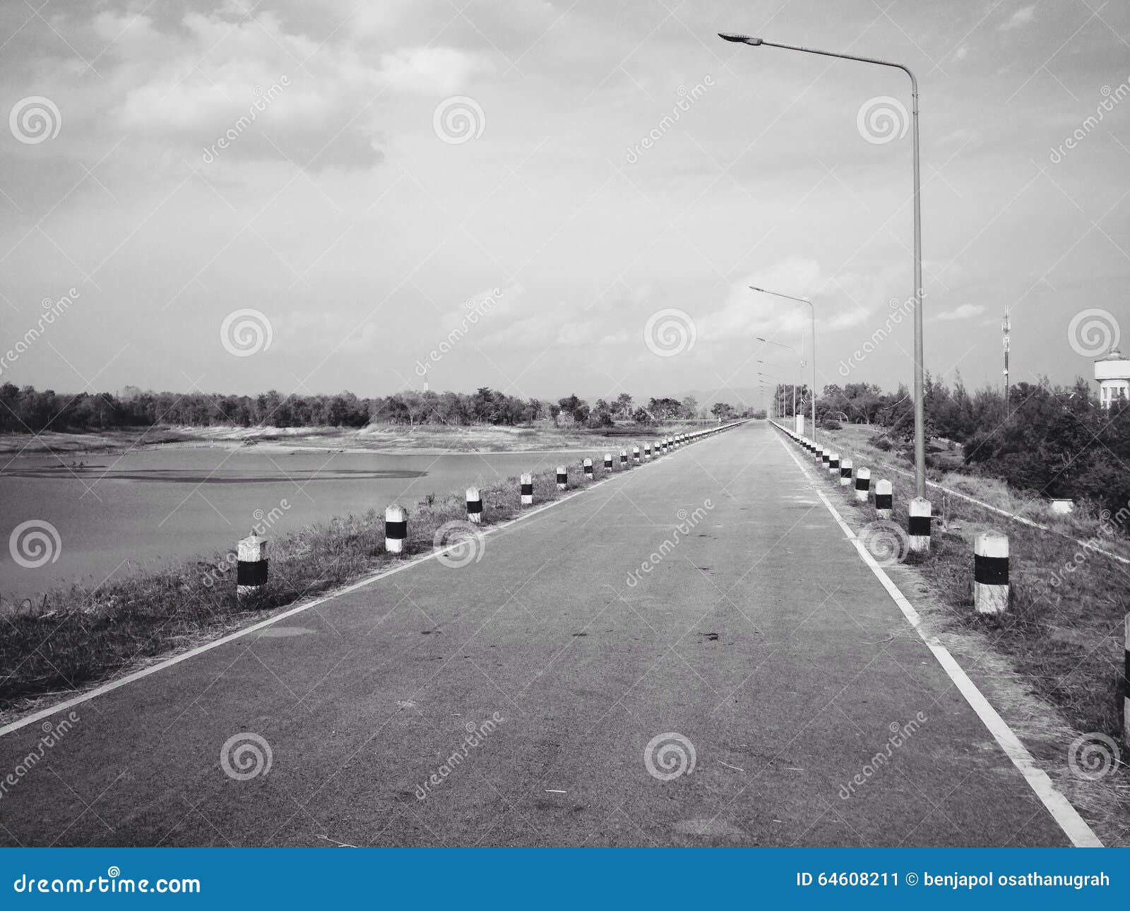 Road alone stock image. Image of walk, street, alone - 64608211