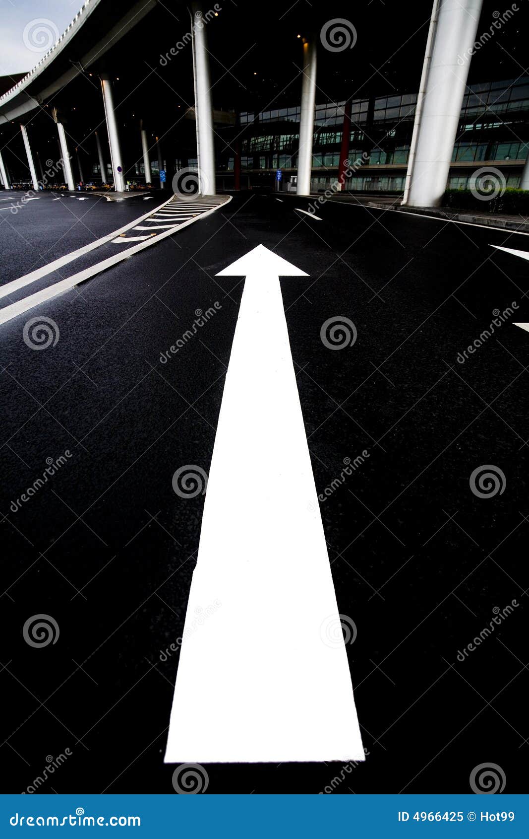Road, arrow direction stock image. Image of drive, motion - 4966425