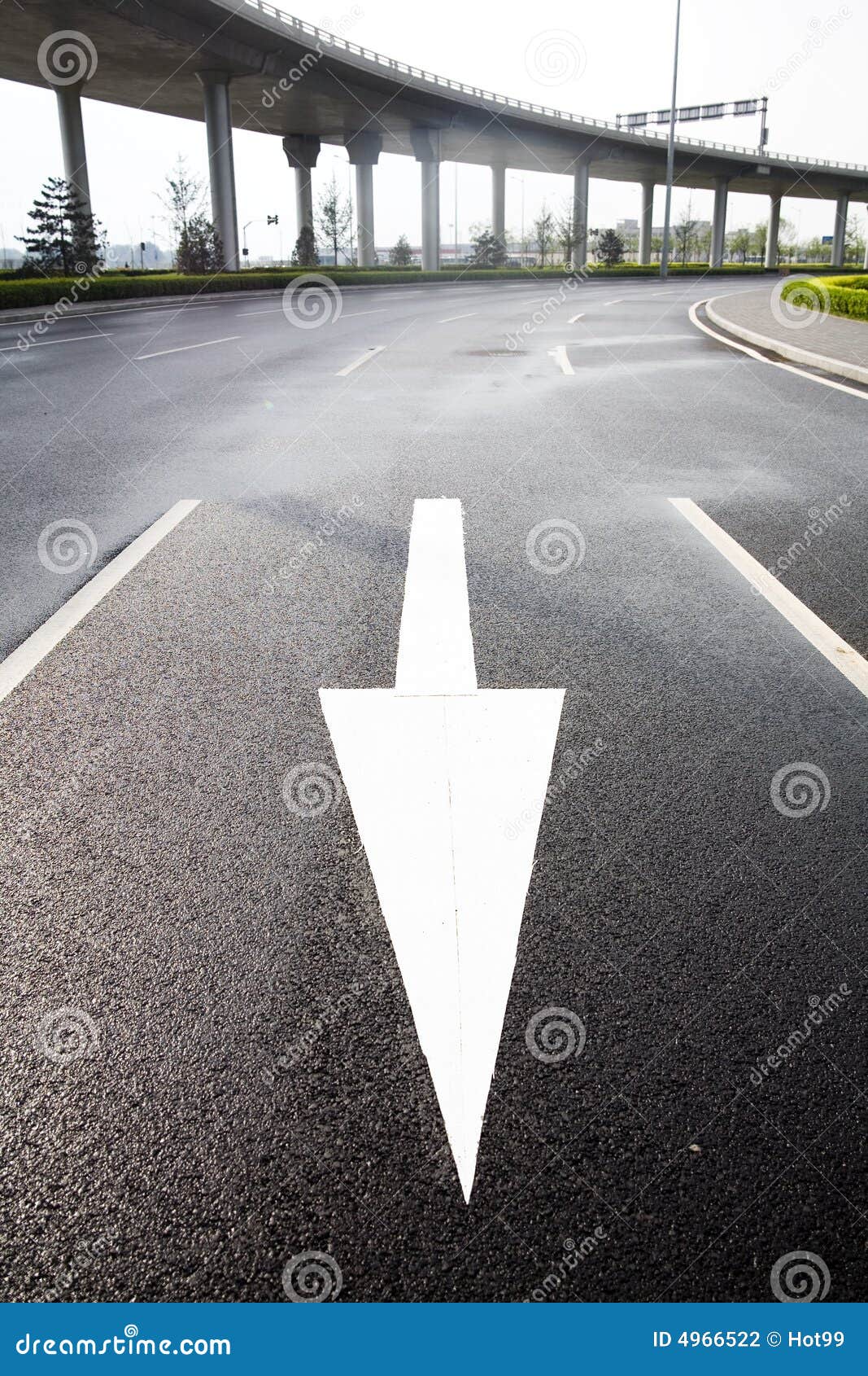 Road, arrow direction stock photo. Image of marks, asphalt - 4966522