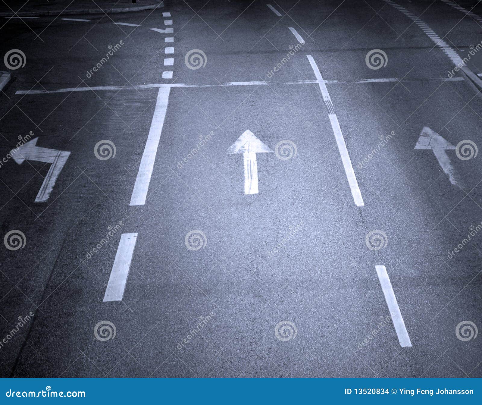 Road arrows stock photo. Image of transportation, track - 13520834