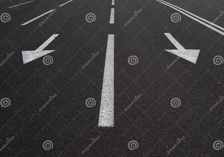 Road arrows stock photo. Image of drive, vehicle, transport - 2785044