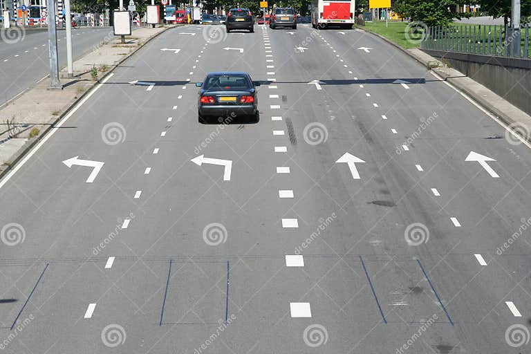 Road Arrows stock image. Image of speed, trip, cars, traffic - 2845987