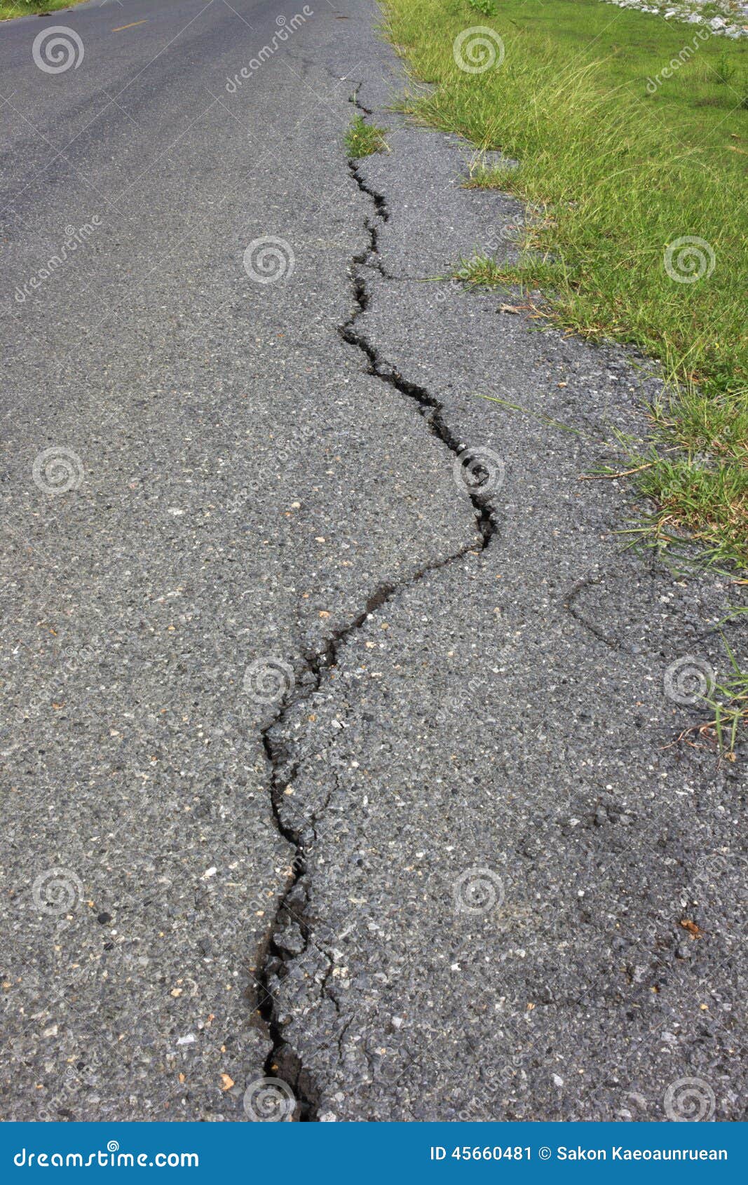Road asphalt damage crack stock image. Image of pavement - 45660481