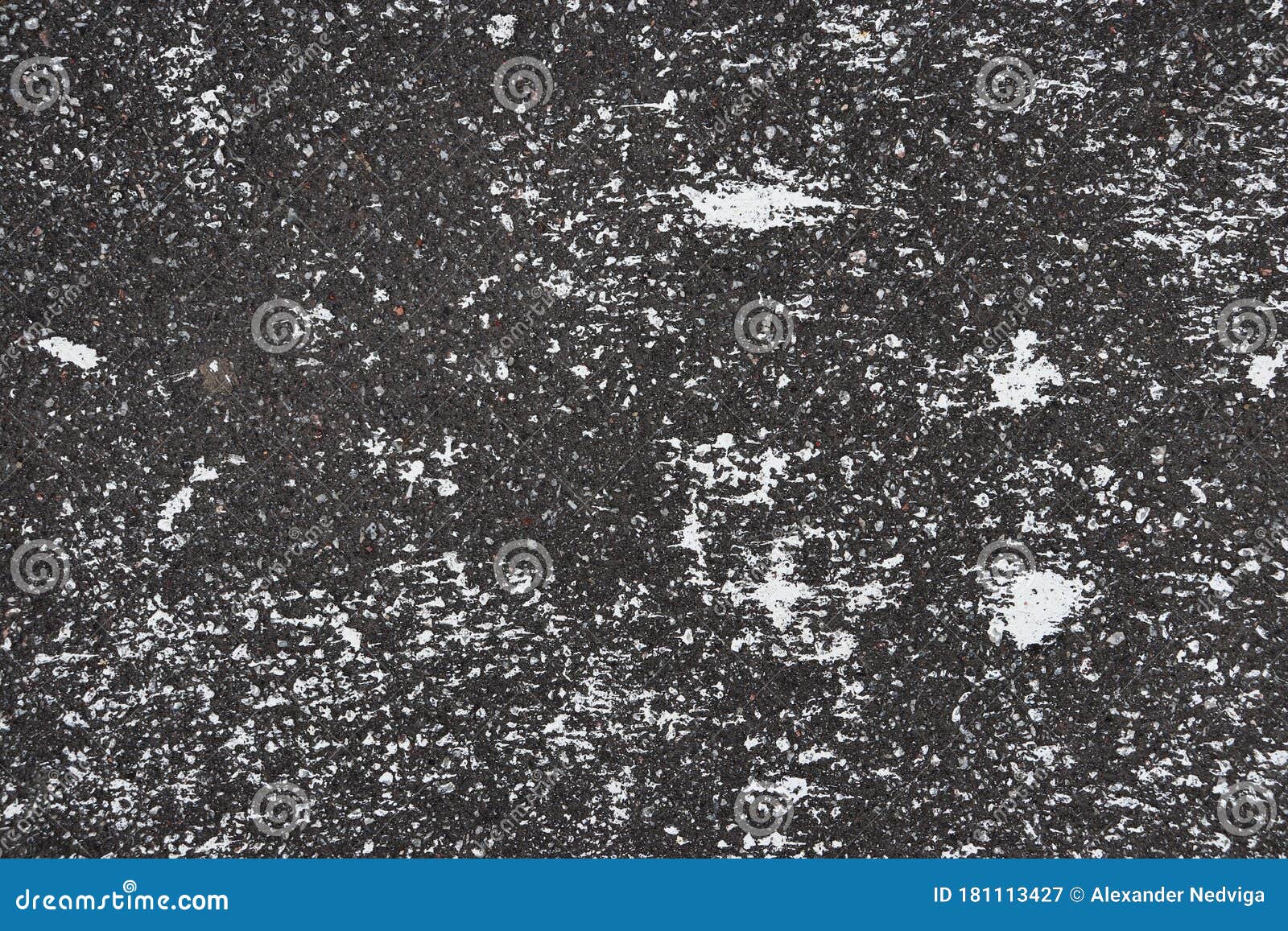 Road Asphalt Texture. Bitumen Structure with White Paint Stock Image ...