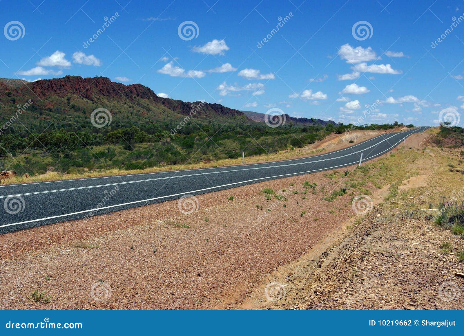 Road in Australia stock photo. Image of south, range - 10219662