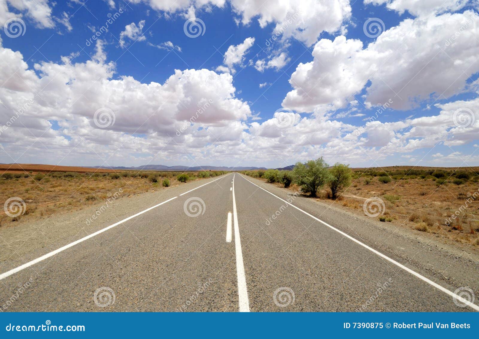 Road in Australia stock image. Image of outback, central - 7390875