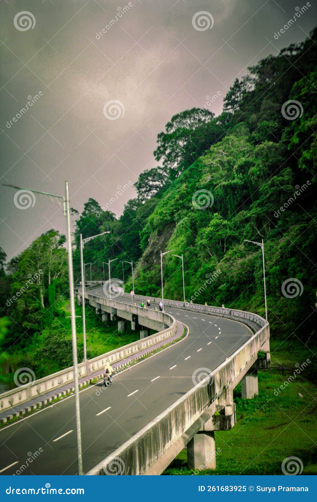 A road in Bali stock image. Image of highway, freeway - 261683925