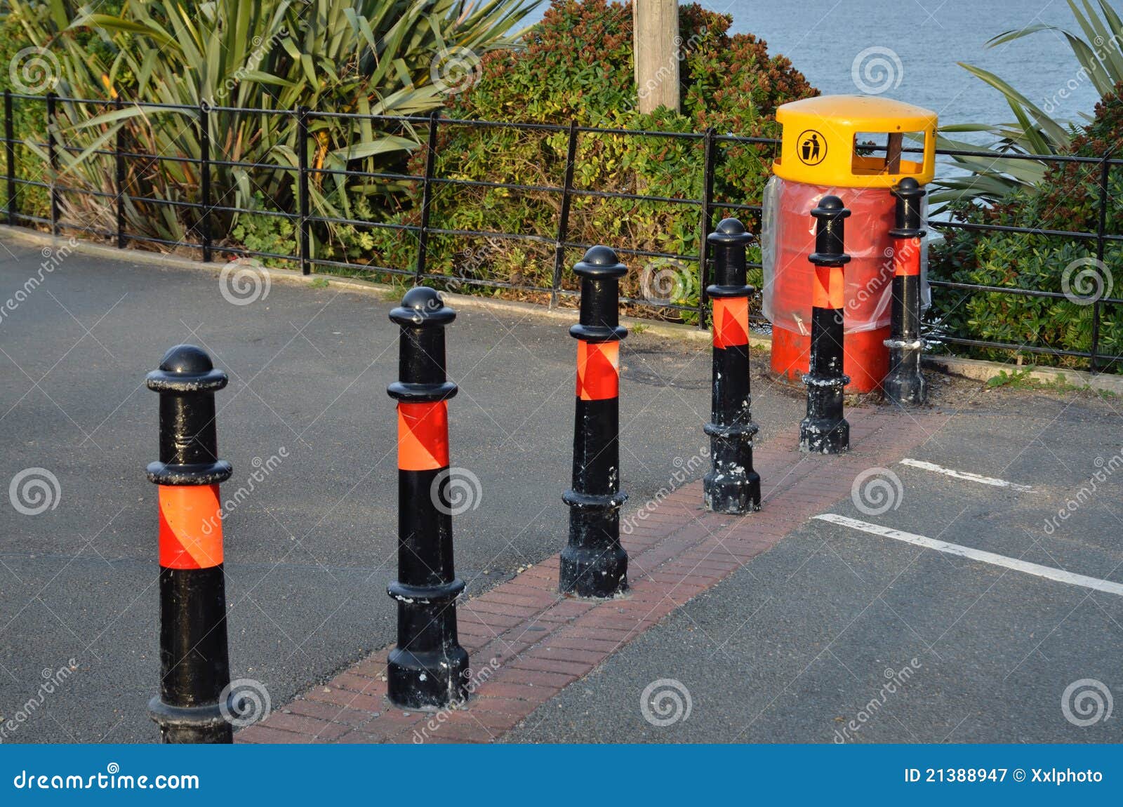 Road Barrier Royalty Free Stock Photography - Image: 21388947