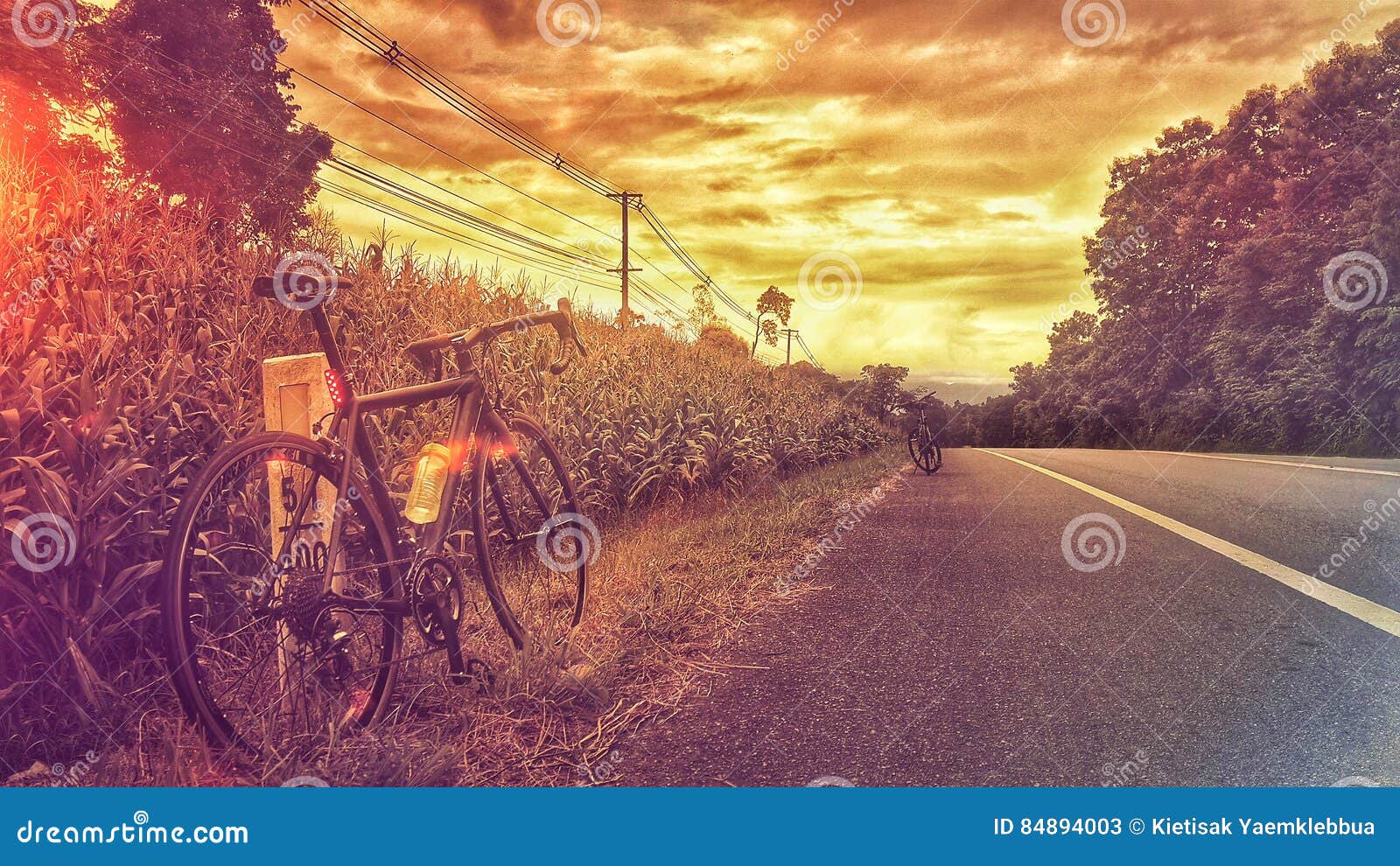 Road bike on hill stock image. Image of bike, hill, street - 84894003