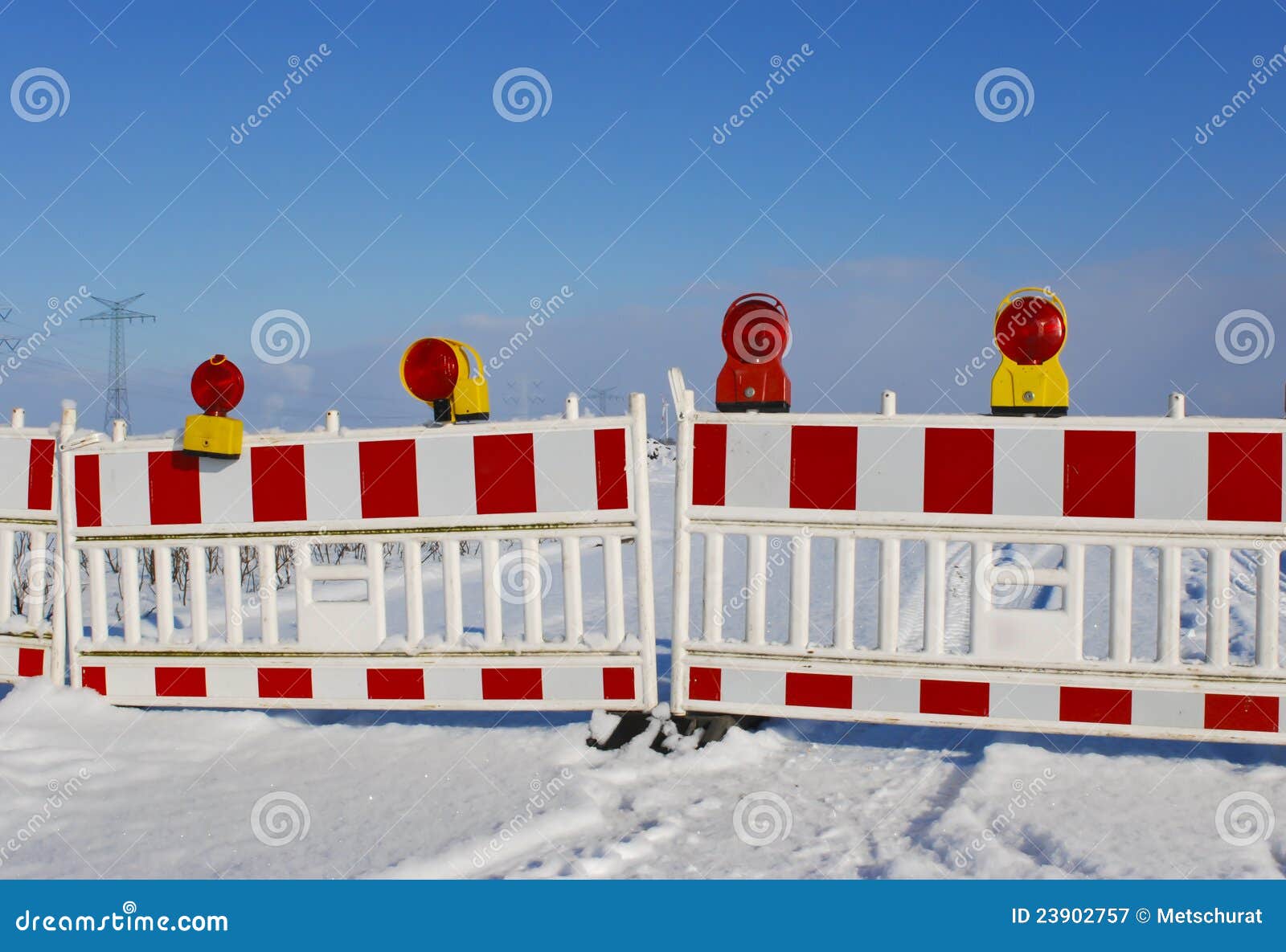 Road Block stock image. Image of bluer, spacing, road - 23902757