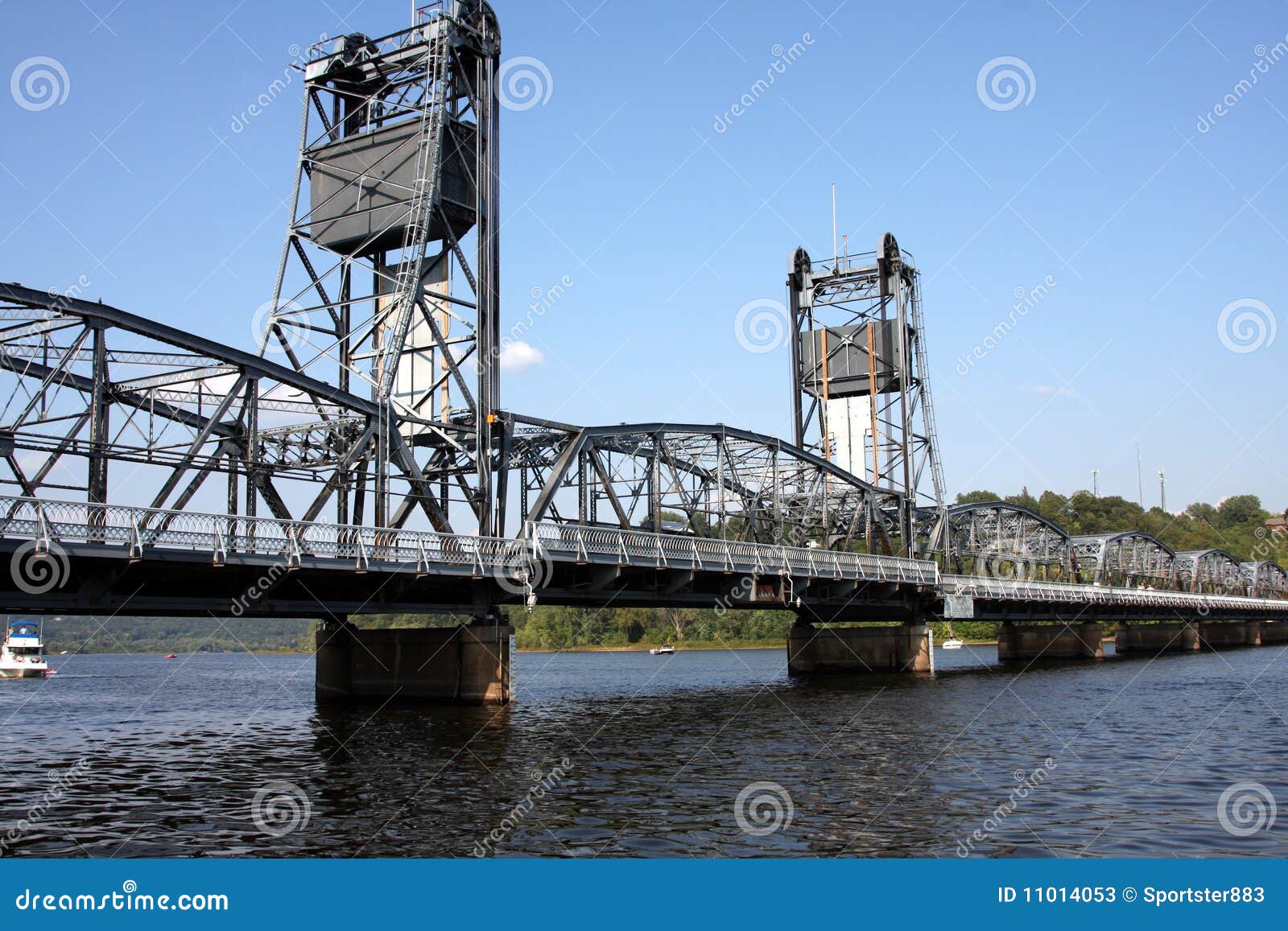 Road Bridge stock image. Image of bridge, girder, river - 11014053