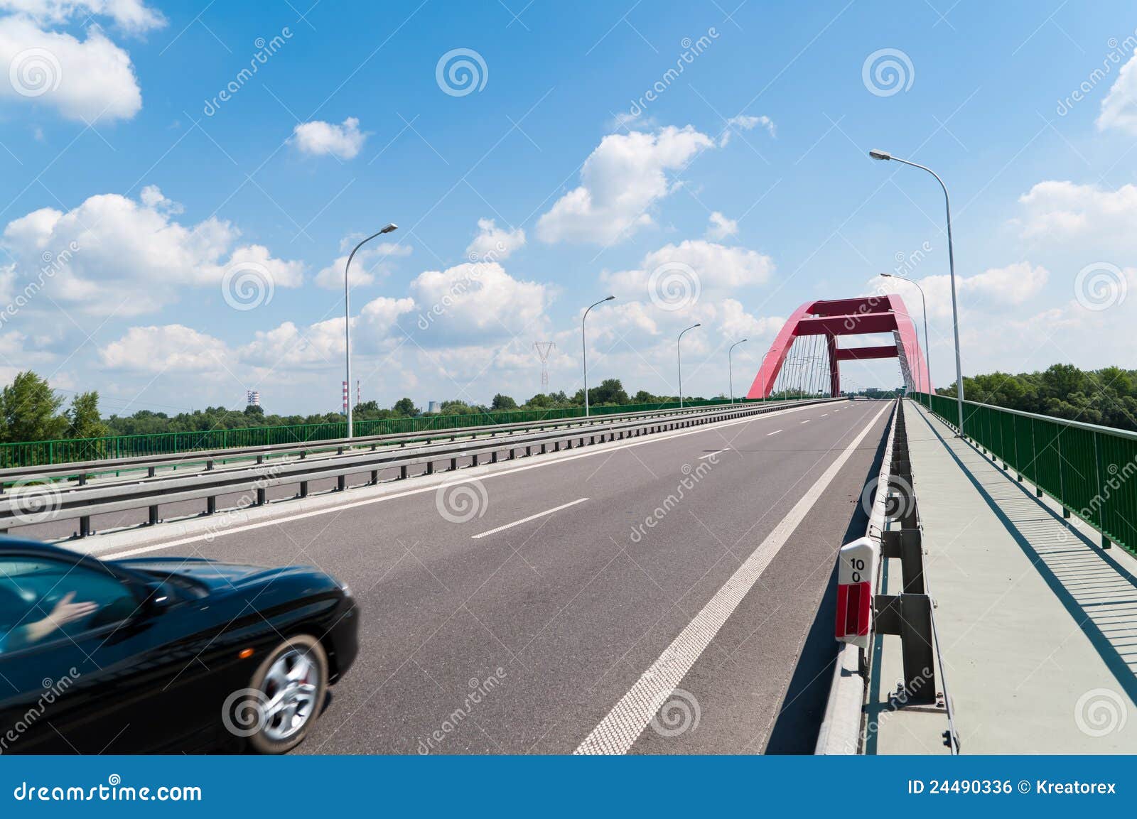 Road on bridge stock photo. Image of speed, road, outdoor - 24490336