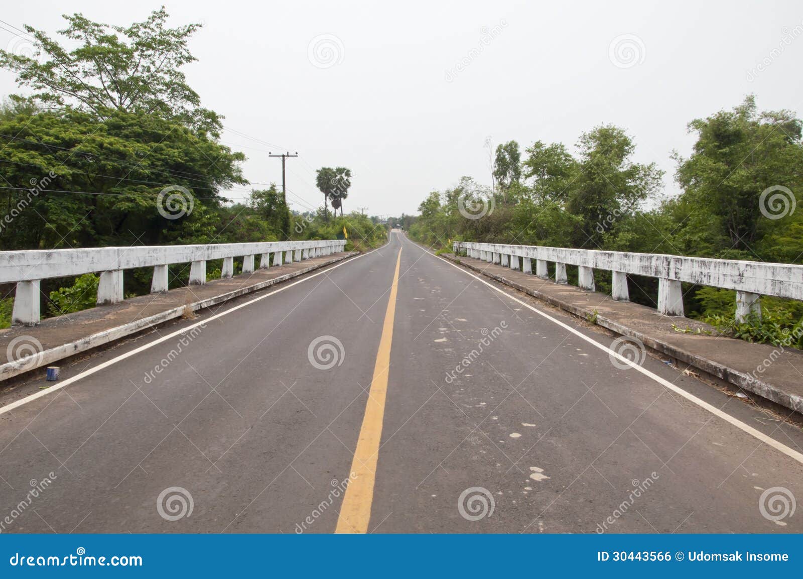 Highway Bridge Side View