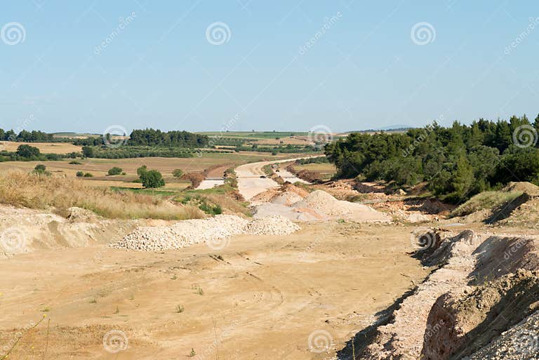Road Building stock photo. Image of heavy, earth, ground - 25165100
