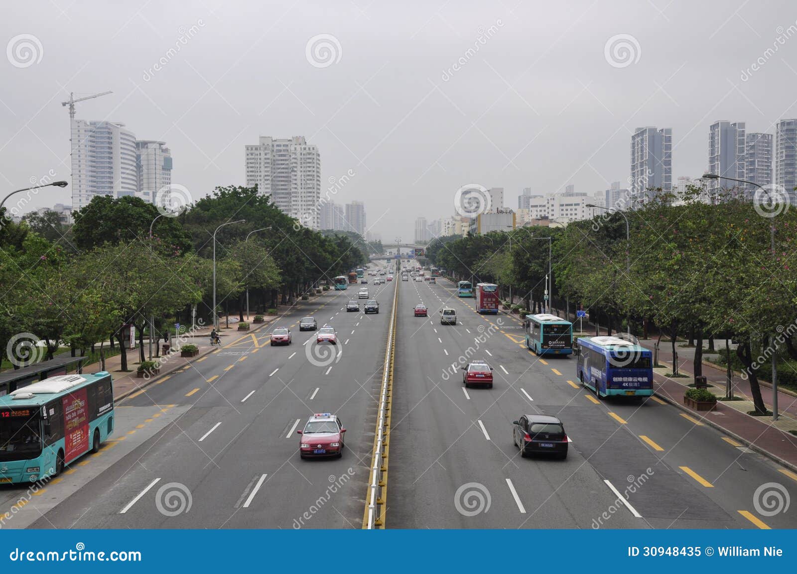 Road editorial image. Image of cars, tall, road, metropolis - 30948435