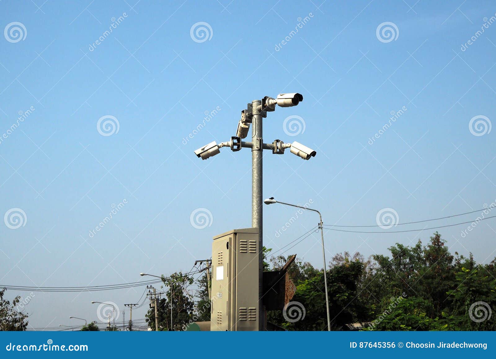 Road camera stock photo. Image of surveillance, holiday - 87645356