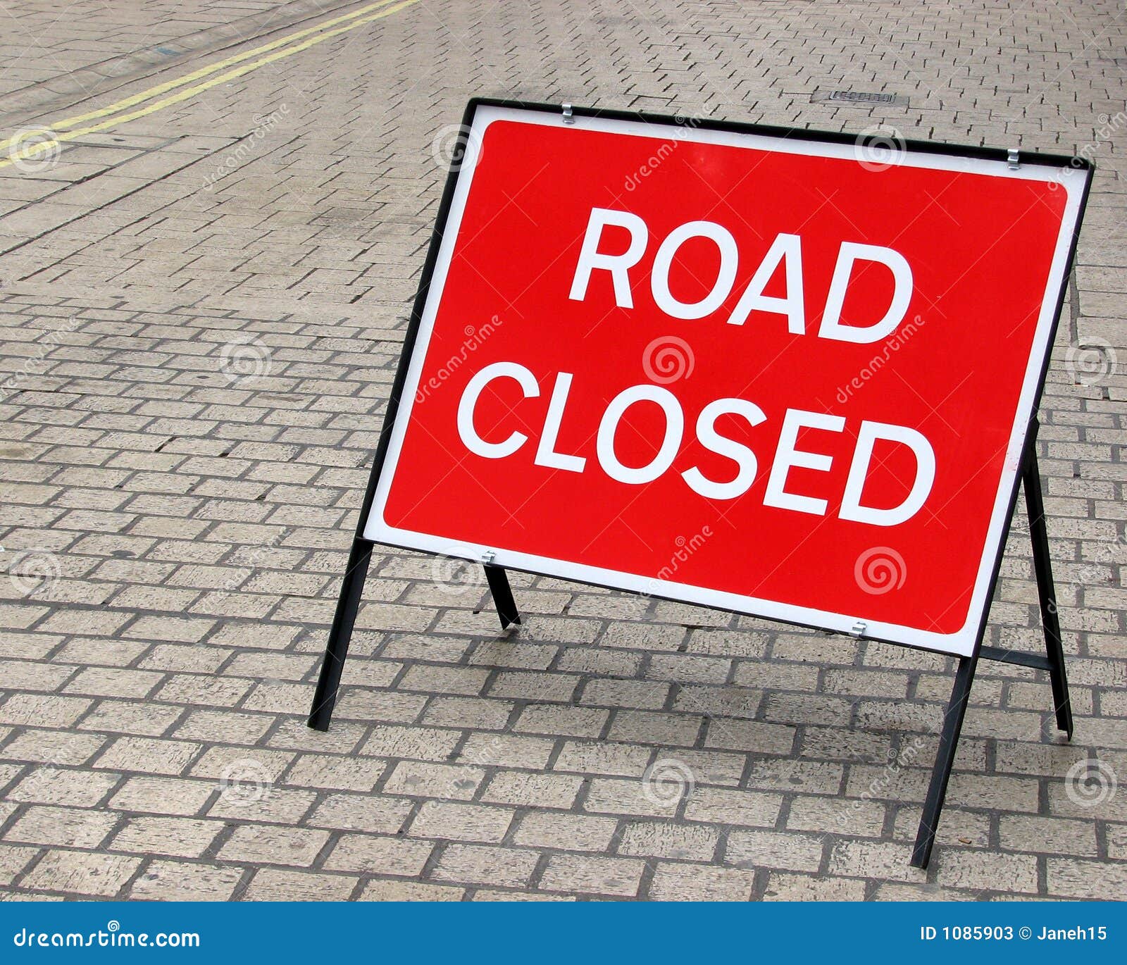 Road closed stock image. Image of entry, transport, conceptual - 1085903